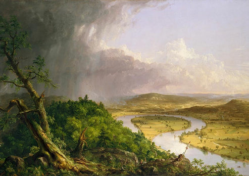 The Oxbow - Thomas Cole - Fine Art Print – Classic Posters