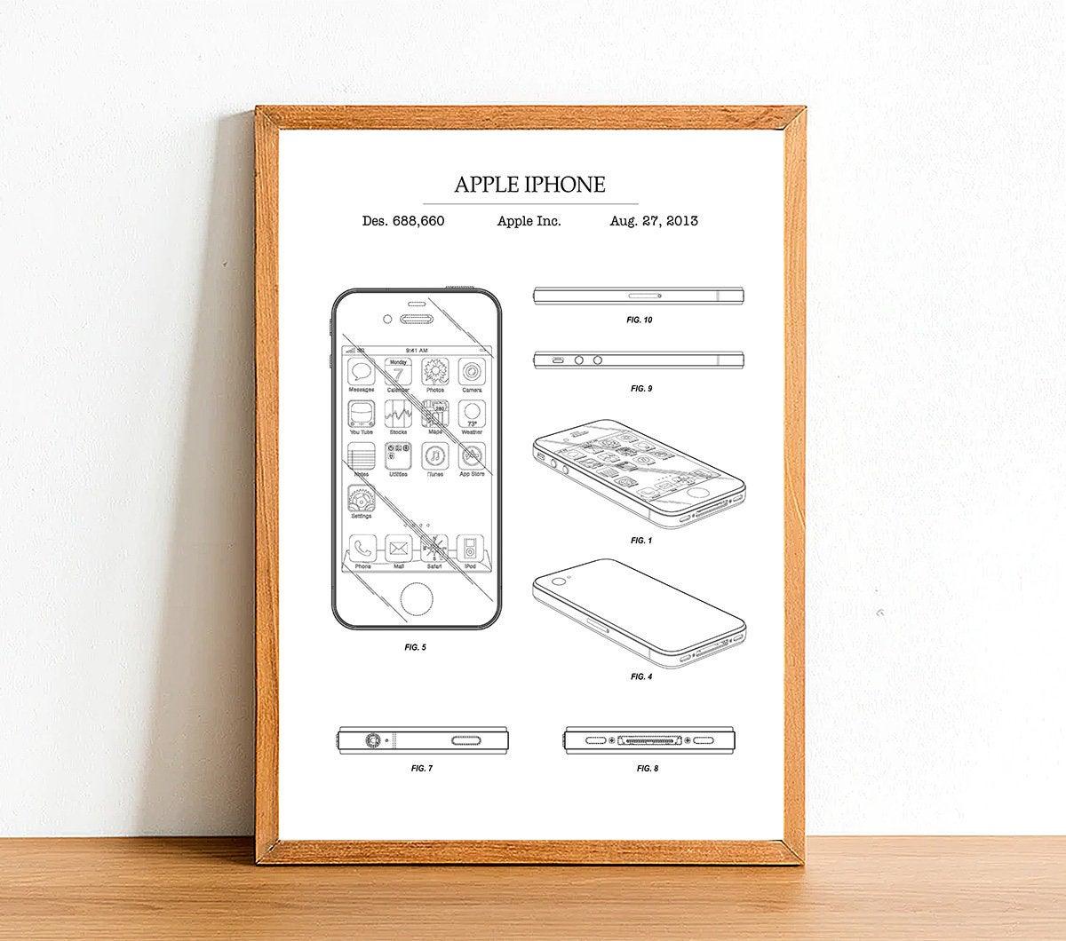 Iphone Poster Drawing Godzilla X Kong: The New Empire Screen Printed
